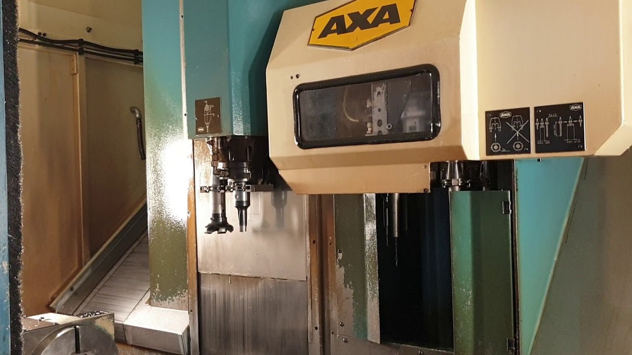 AXA - VARIO 2 3-axis CNC machine (VMC) used | Mach4Metal