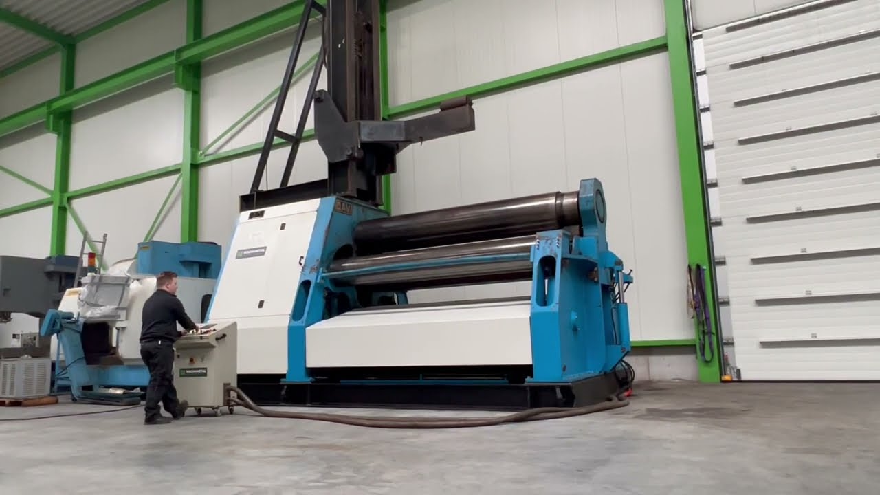 Davi Promau - MCB 3053 4 roll plate bender used | Mach4Metal