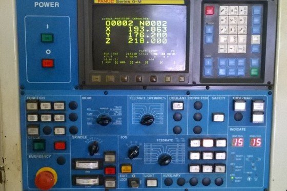 YCM Supermax - VMC-65A 3-axis CNC machine (VMC) used | Mach4Metal