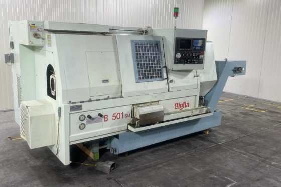 Biglia - B501/SM CNC Lathe with c-axis used | Mach4Metal