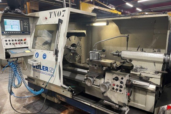WEILER - E-70 CNC lathe used | Mach4Metal