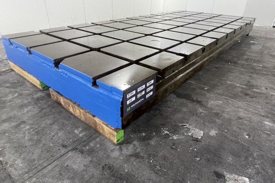 STOLLE - STOLLE T slotted bed plate used | Mach4Metal