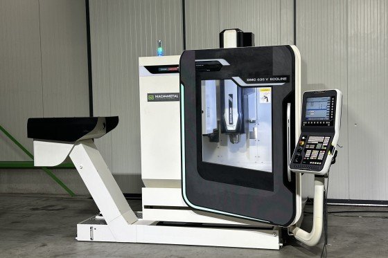 DMG MORI - DMC 635V Ecoline 3-axis CNC machine (VMC) used | Mach4Metal