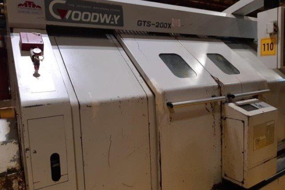 Goodway - GTS-200X CNC lathe used | Mach4Metal