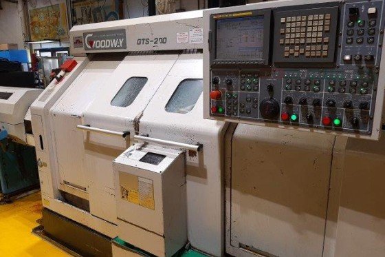 Goodway - GTS-200X CNC lathe used | Mach4Metal