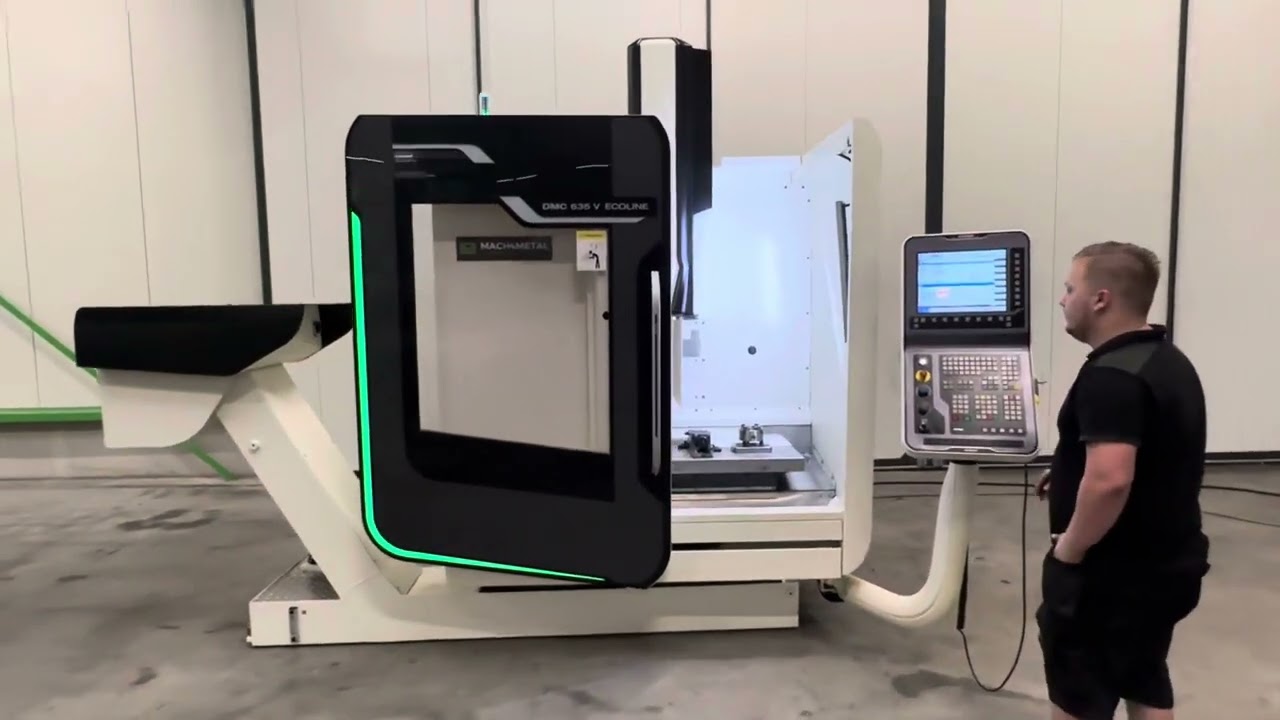 DMG MORI - DMC 635V Ecoline 3-axis CNC machine (VMC) used | Mach4Metal