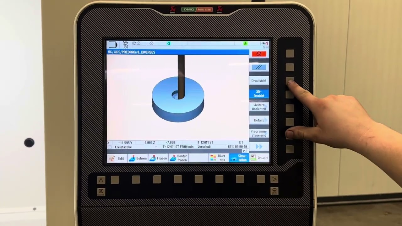 DMG MORI - DMC 635V Ecoline 3-axis CNC machine (VMC) used | Mach4Metal