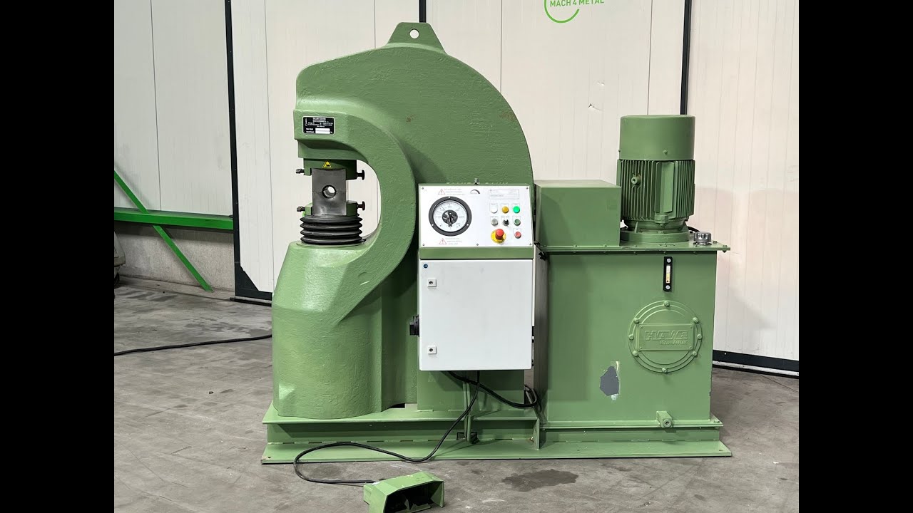 SAHM SPLICE - 007 - 17 Hydraulic press used | Mach4Metal