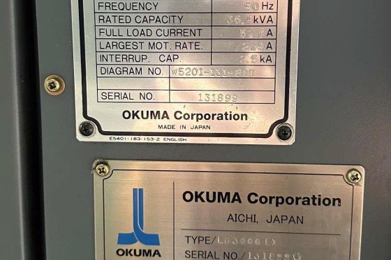 Okuma - LB 3000 EX CNC Lathe with c-axis used | Mach4Metal
