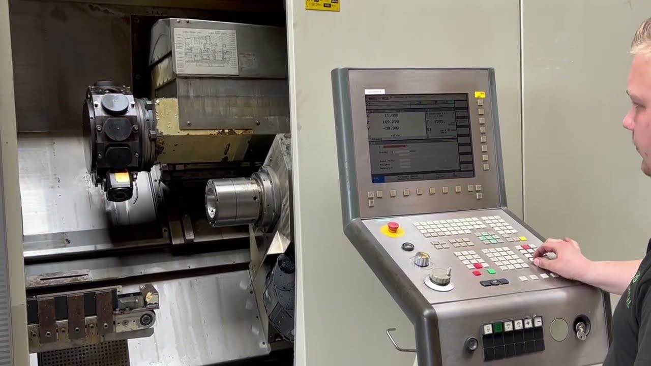 DMG Gildemeister - CTX 420 Linear V6 CNC Lathe with y-axis used ...