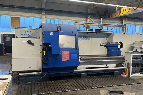 WEILER - E 110 / 3000 CNC lathe used | Mach4Metal