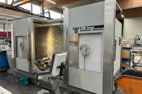 DMG MORI - DMF 220 linear 5-axis CNC machine (VMC) used | Mach4Metal