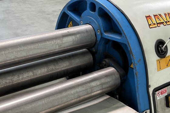 Davi Promau - MCA 2515 4 roll plate bender used | Mach4Metal