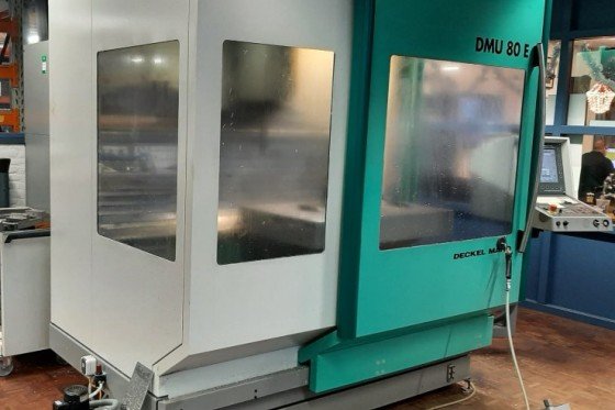 DMU 80 E 3-axis CNC machine (VMC) used | Mach4Metal