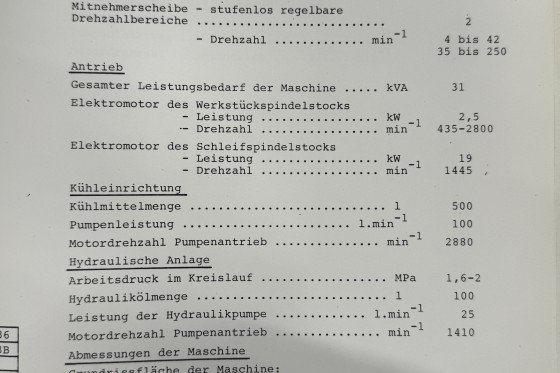 TOS Hostivar - BUC 63/ 5000 Cylindrical grinder used | Mach4Metal