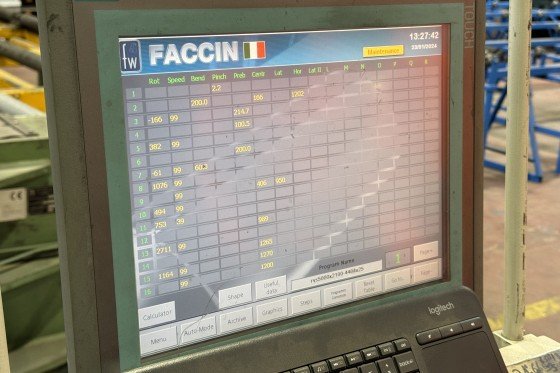 FACCIN - 4HEL 6144 4 roll plate bender used | Mach4Metal
