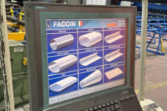 FACCIN - 4HEL 6144 4 roll plate bender used | Mach4Metal