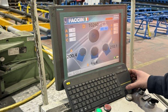 FACCIN - 4HEL 6144 4 roll plate bender used | Mach4Metal