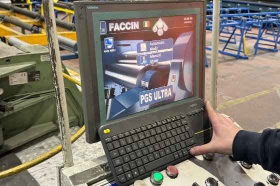 FACCIN - 4HEL 6144 4 roll plate bender used | Mach4Metal