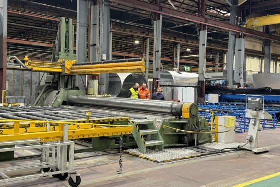 FACCIN - 4HEL 6144 4 roll plate bender used | Mach4Metal