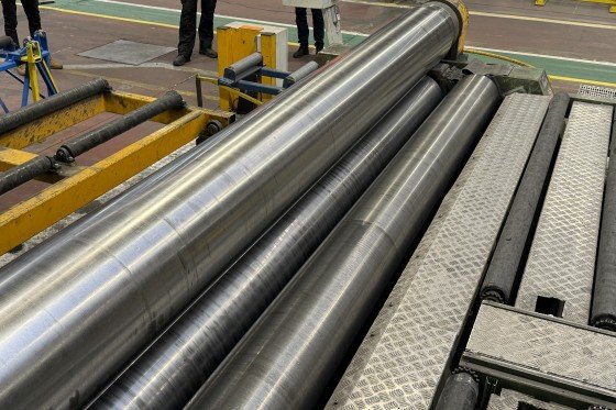 FACCIN - 4HEL 6144 4 roll plate bender used | Mach4Metal