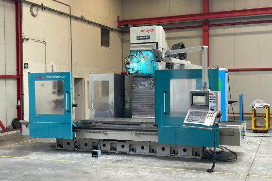 ANAYAK - PERFORMER 2000 Bed type milling machine used | Mach4Metal