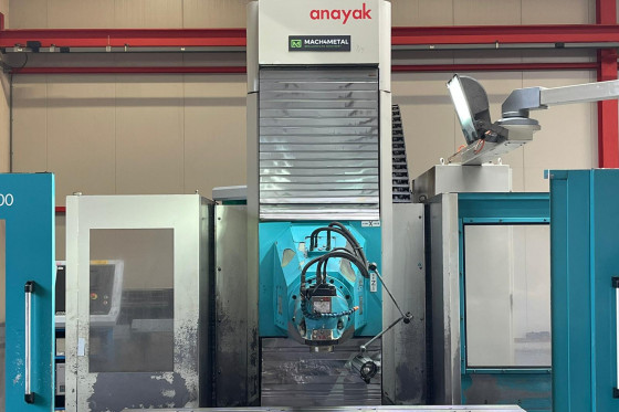 ANAYAK - PERFORMER 2000 Bed type milling machine used | Mach4Metal
