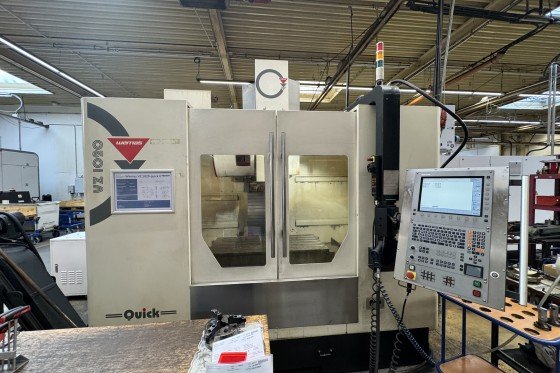 Wemas - VZ 1020 Quick 3-axis CNC machine (VMC) used | Mach4Metal