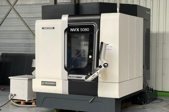 DMG MORI - NVX 5080 3-axis CNC machine (VMC) used | Mach4Metal