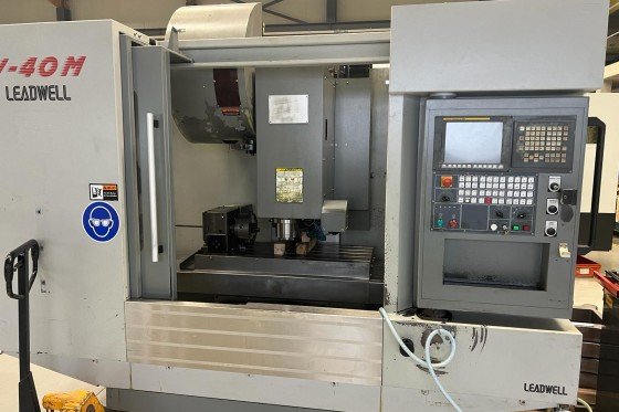 Leadwell - V-40M 3-axis CNC machine (VMC) used | Mach4Metal