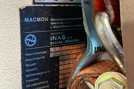 MACMON - M100 NC Milling machine used | Mach4Metal