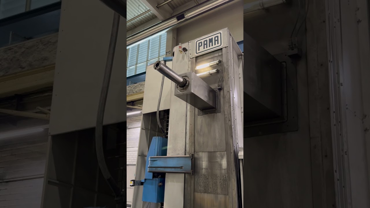 PAMA - SPEEDRAM 1000 Floor type boring mill used | Mach4Metal