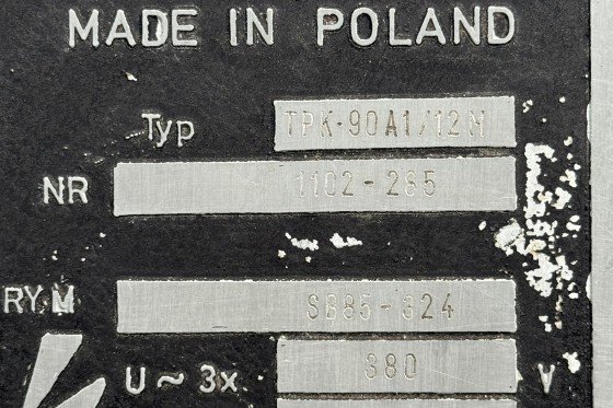 POREBA - TPK 90 A1 / 12 Lathe used | Mach4Metal