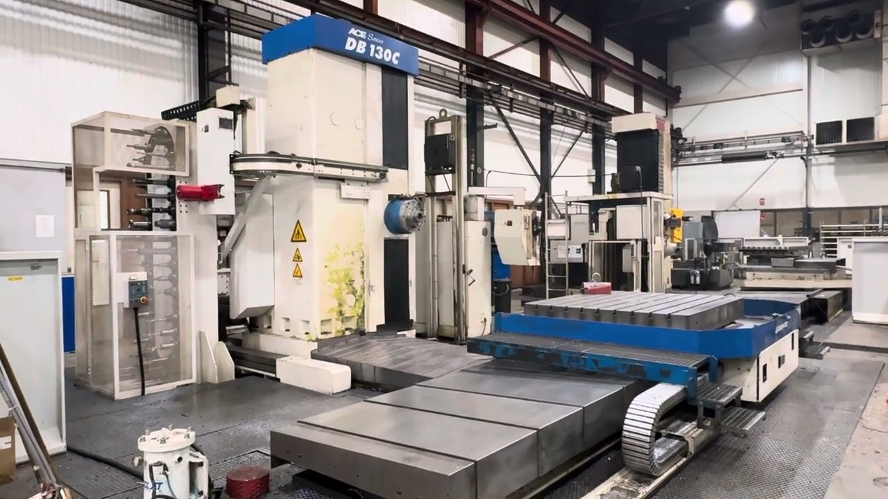 DOOSAN - ACE-DB 130 Table type boring mill used | Mach4Metal