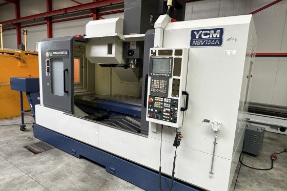 YCM - NSV 156 A 3-axis CNC machine (VMC) used | Mach4Metal