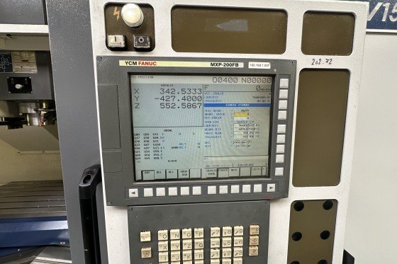 YCM - NSV 156 A 3-axis CNC machine (VMC) used | Mach4Metal