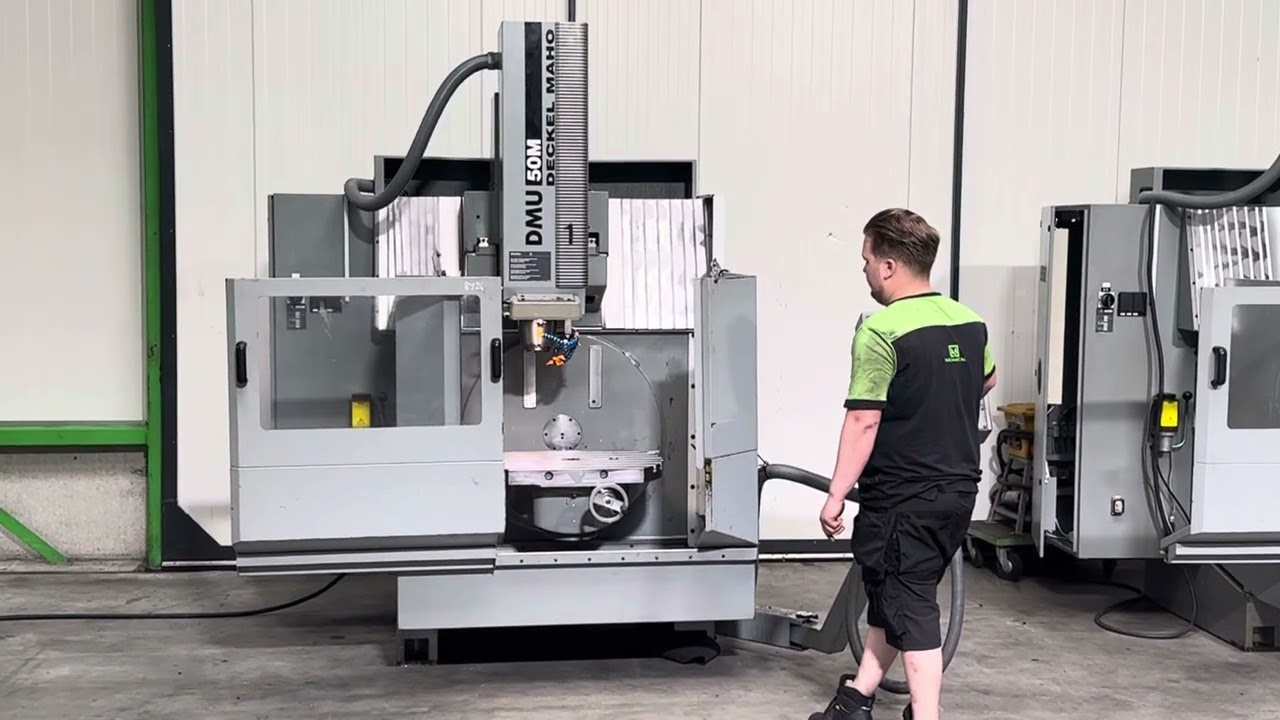 DECKEL MAHO - DMU 50 M 3-axis CNC machine (VMC) used | Mach4Metal