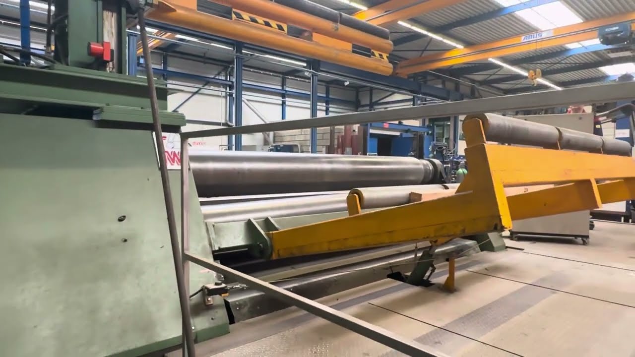 FACCIN - 4HEL 3137 4 roll plate bender used | Mach4Metal