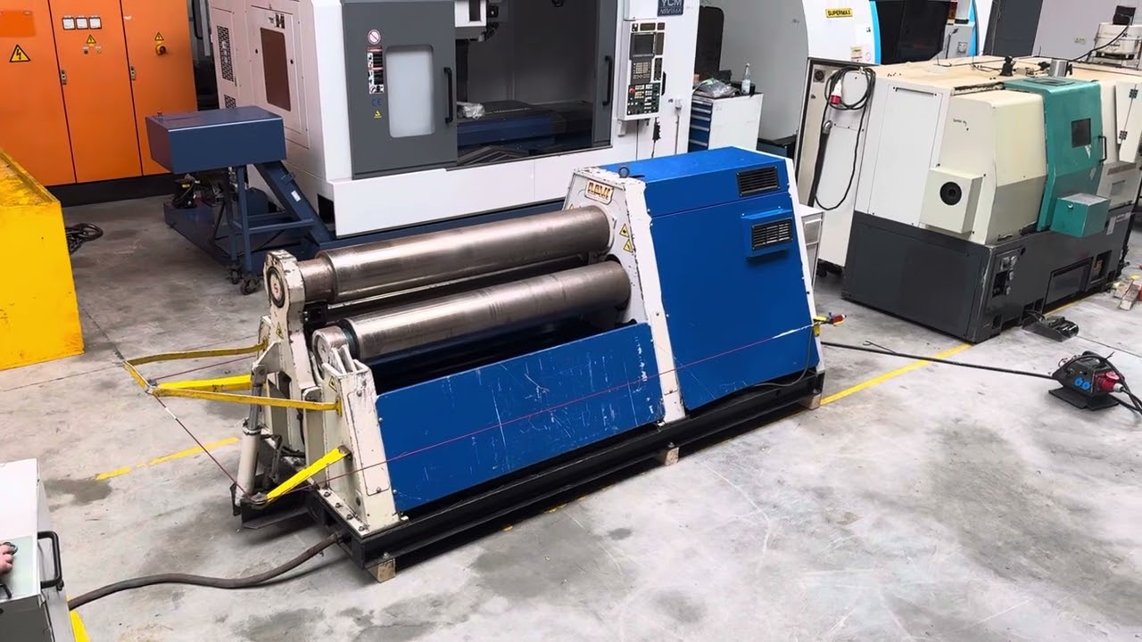 Davi Promau - MCO 1524 3 roll plate bender used | Mach4Metal