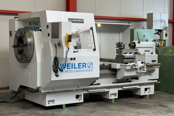 WEILER - E-110 / 2D Hollow spindle lathe used | Mach4Metal