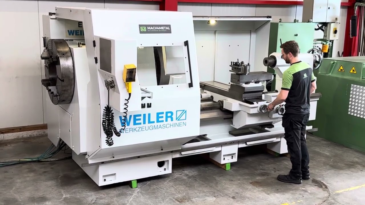 WEILER - E-110 / 2D Hollow spindle lathe used | Mach4Metal