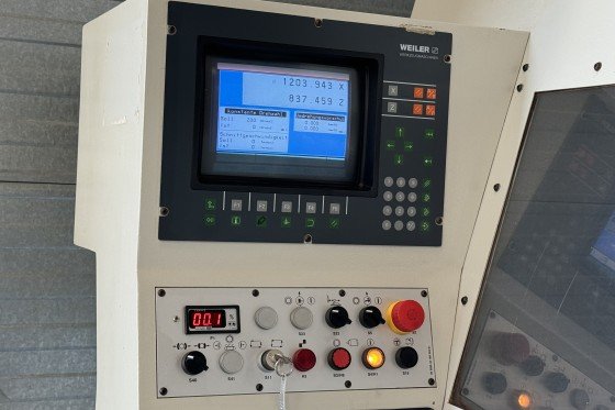 WEILER - E110-2000 Teach-in lathe used | Mach4Metal