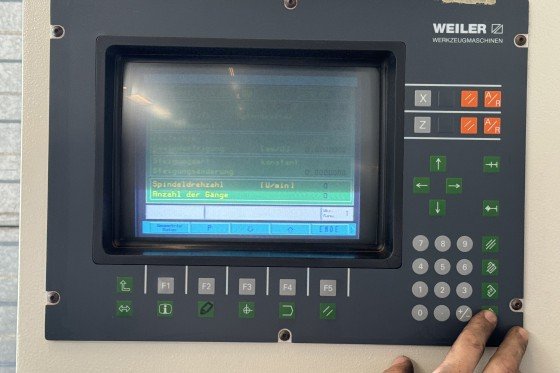 WEILER - E110-2000 Teach-in lathe used | Mach4Metal
