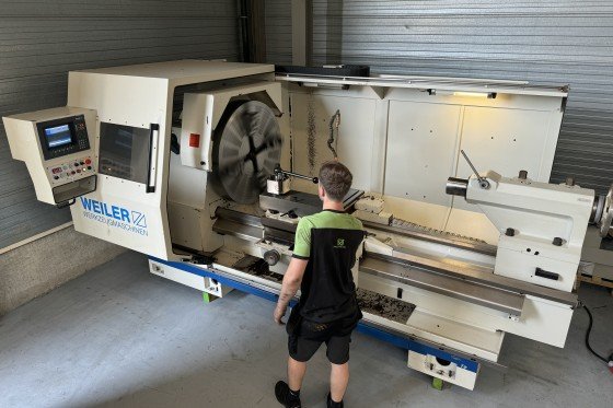WEILER - E110-2000 Teach-in lathe used | Mach4Metal
