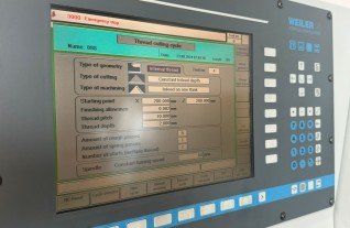 WEILER - E-110 / 2D Hollow spindle lathe used | Mach4Metal