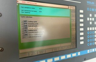 WEILER - E-110 / 2D Hollow spindle lathe used | Mach4Metal