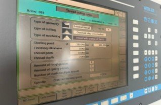 WEILER - E-110 / 2D Hollow spindle lathe used | Mach4Metal