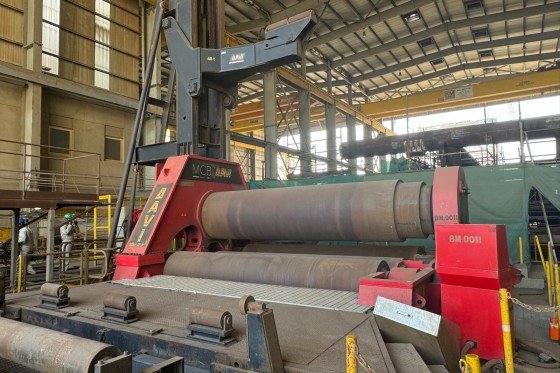 DAVI - MCB X-42 4 roll plate bender used | Mach4Metal