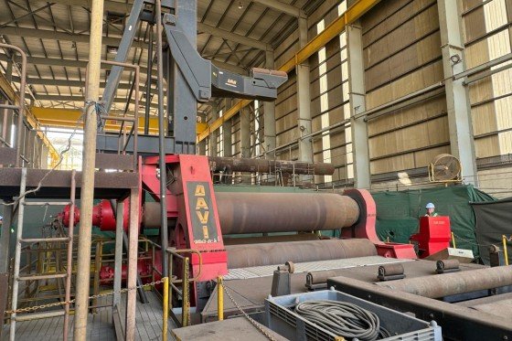 DAVI - MCB X-42 4 roll plate bender used | Mach4Metal