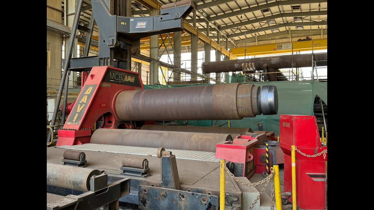 DAVI - MCB X-42 4 roll plate bender used | Mach4Metal